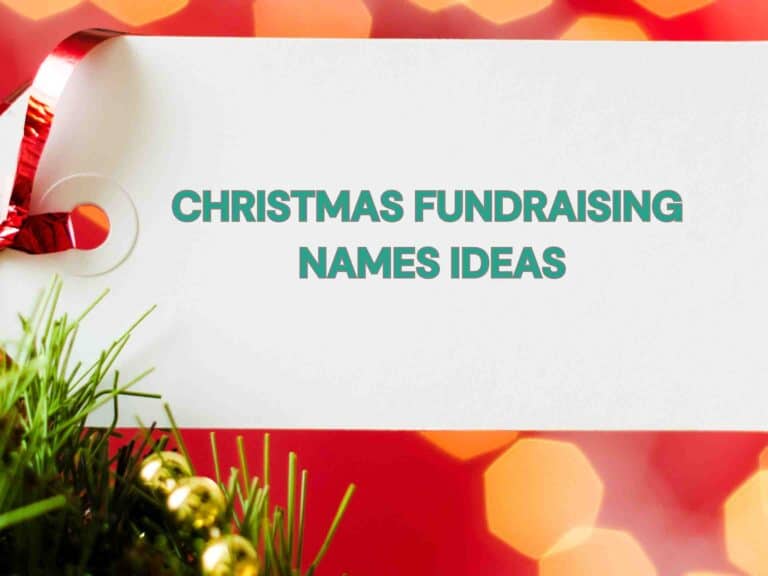 65 Catchy Christmas Fundraiser Name Ideas To Win The Day - Charity Fund ...