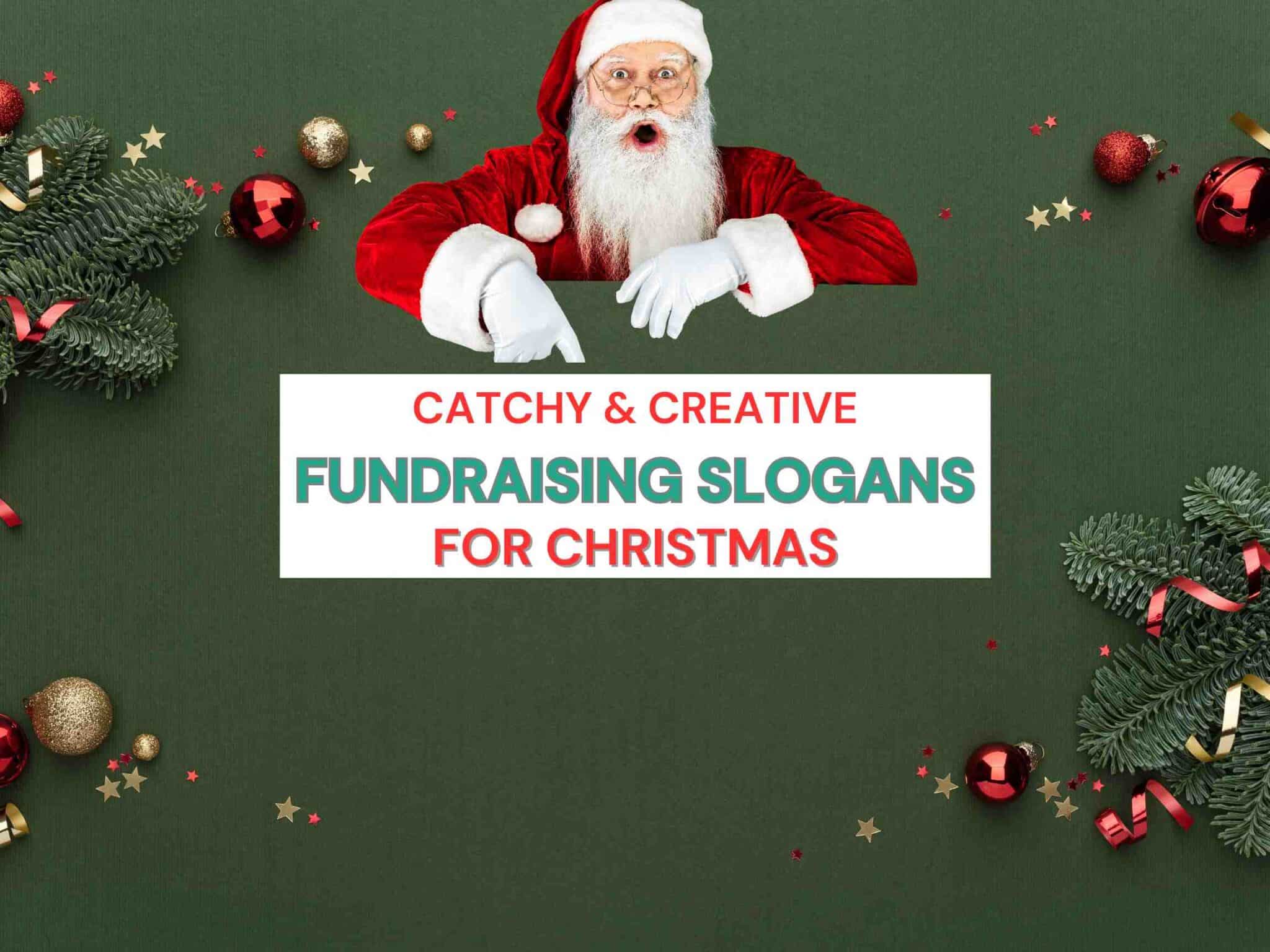 65 Catchy Christmas Fundraiser Name Ideas To Win The Day - Charity Fund ...