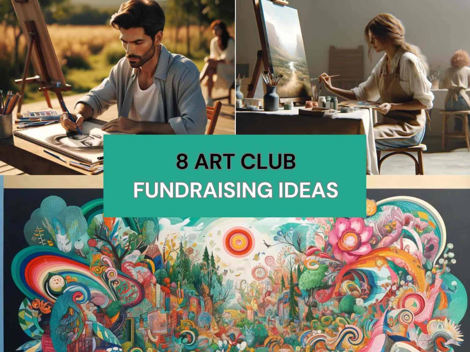 Art Attack: 8 Creative Art Club Fundraising Ideas - Charity Fund Zone